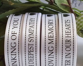 In Loving Memory Ribbon | Etsy