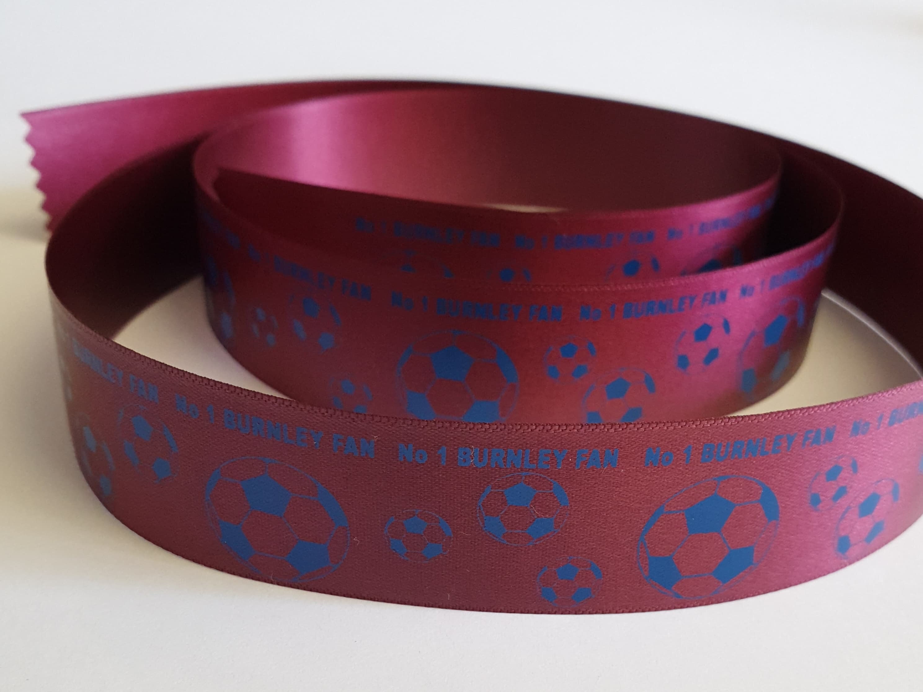 No 1 Football Fan Ribbon premier League - Etsy UK
