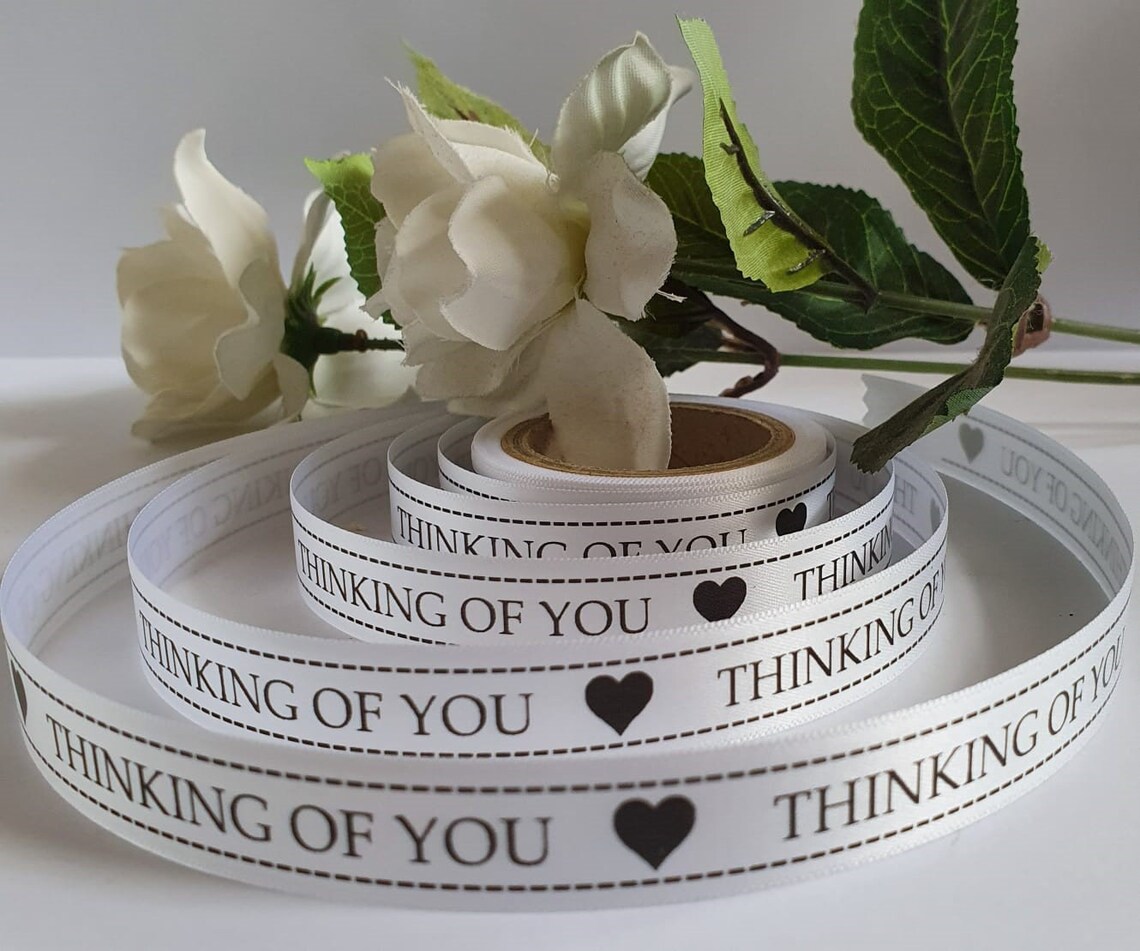 Sympathy Ribbon in loving memory with deepest sympathy | Etsy