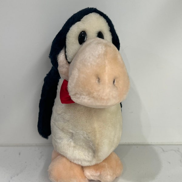 Opus Penguin Stuffed Animal - Etsy