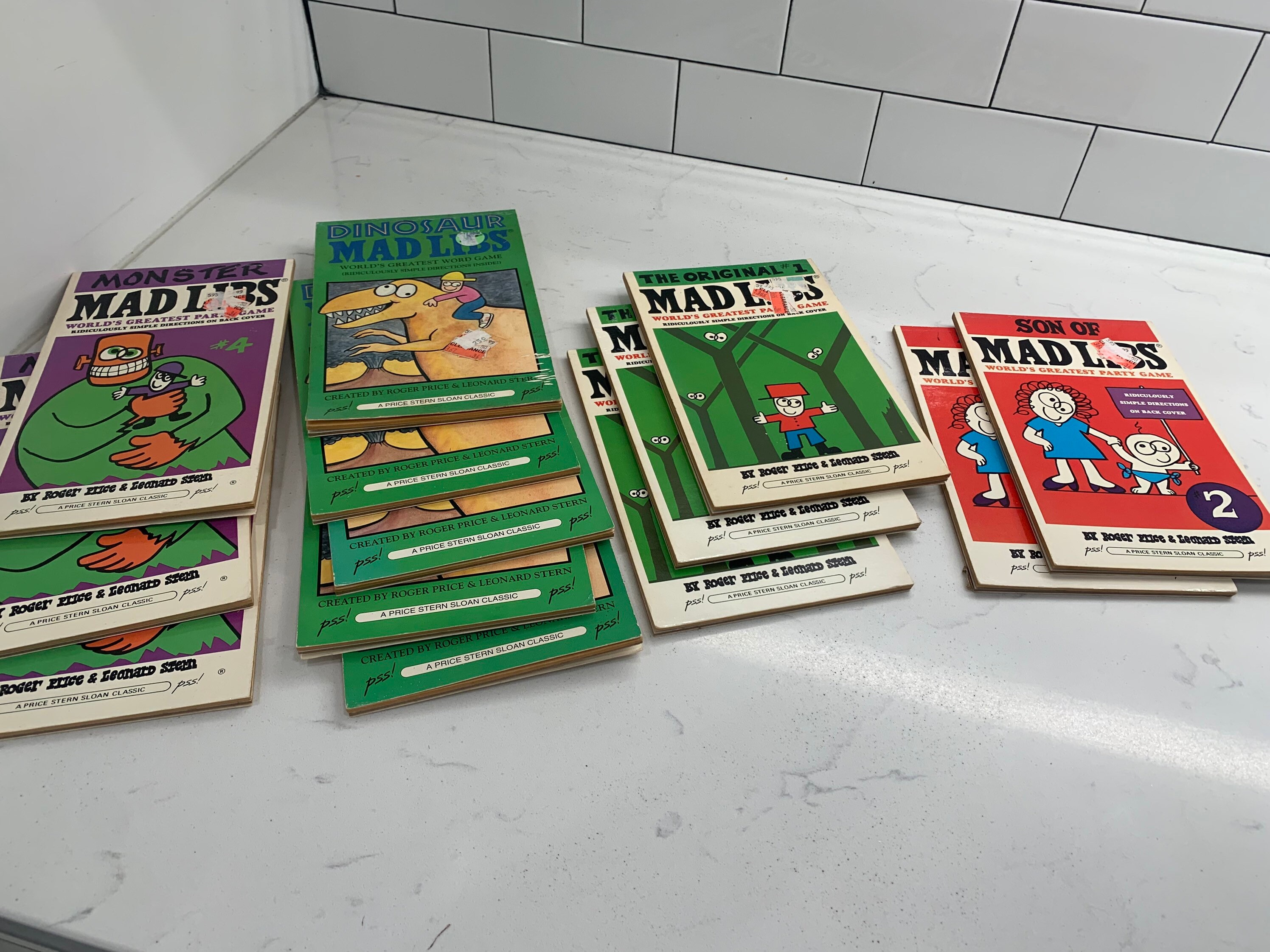 Vintage Deadstock 1980s Blank Mad Libs Monster Mad Libs | Etsy