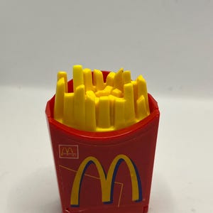 Mcdonalds French Fry Flip Cell Phone Vintage 1999/1998 Happy Meal Toy ...
