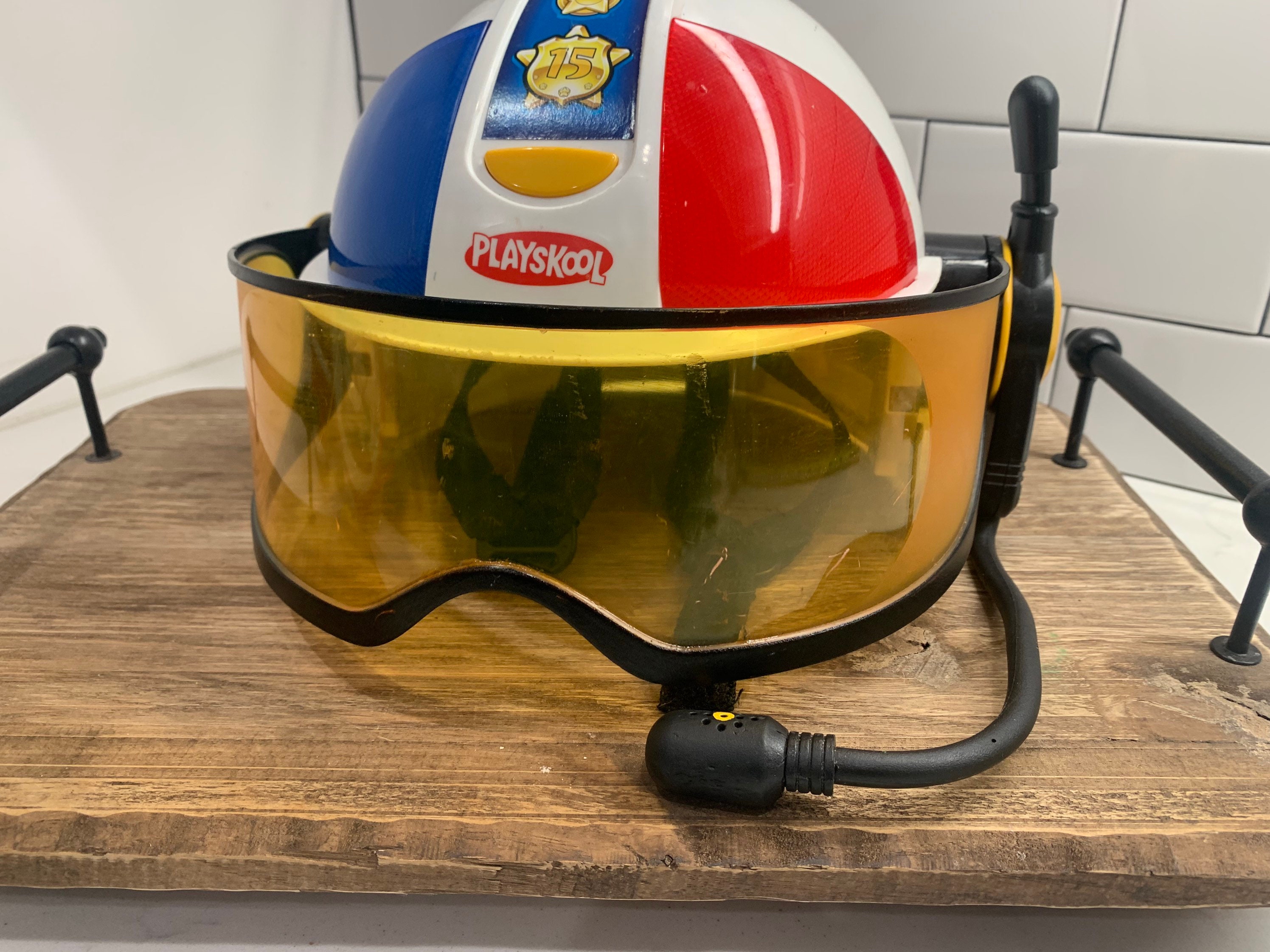 Playskool Talking Police Helmet With Lights and Sirens - Etsy