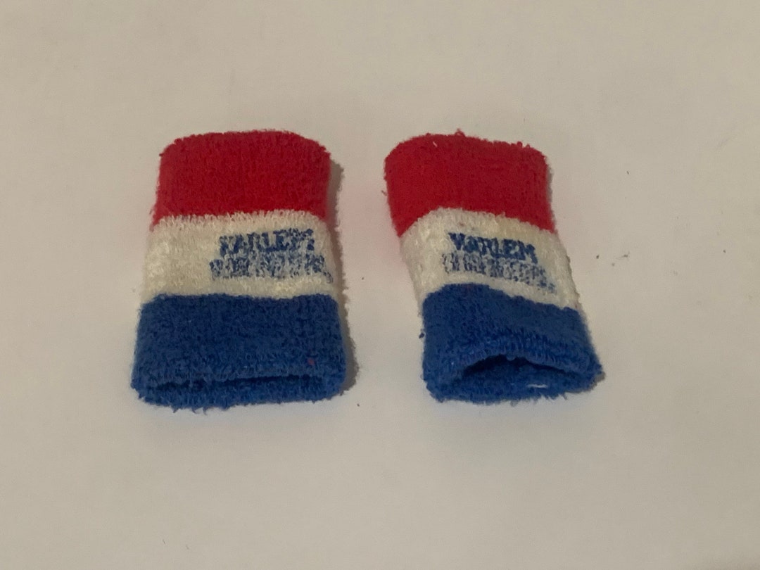 Vintage 1980s Harlem Globetrotters Sweatband Wristbands - Etsy