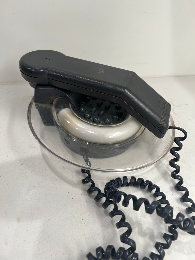 Vintage 90s Cicena Shelia Telephone Clear Neon Light up Phone - Etsy