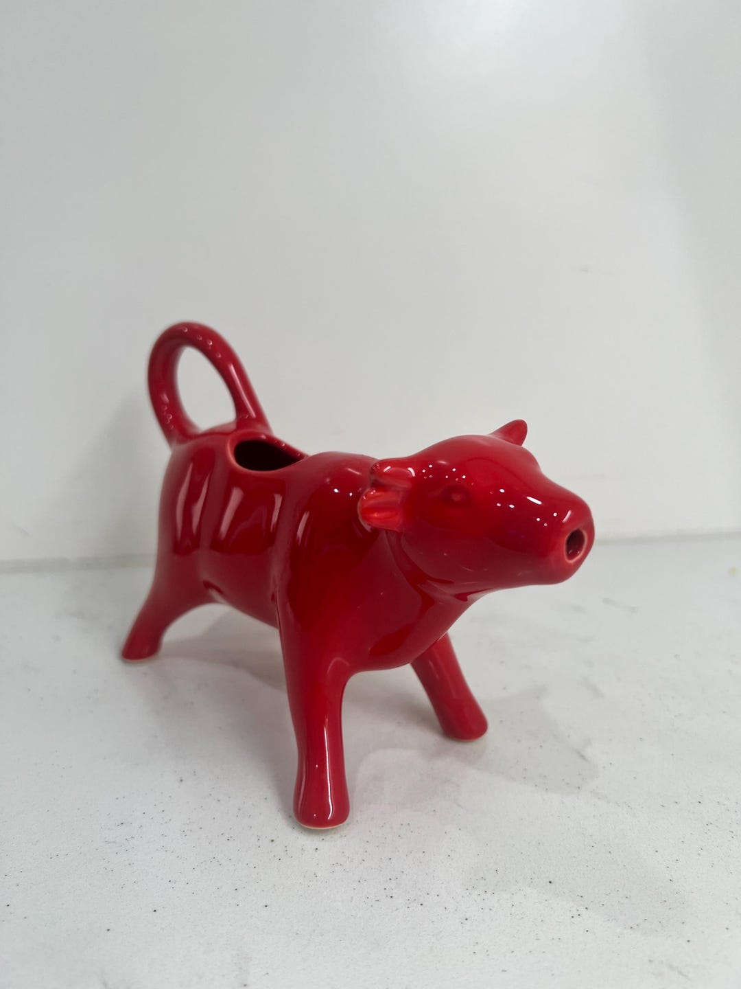 Vintage Red Cow Creamer Farmhouse Decor - Etsy