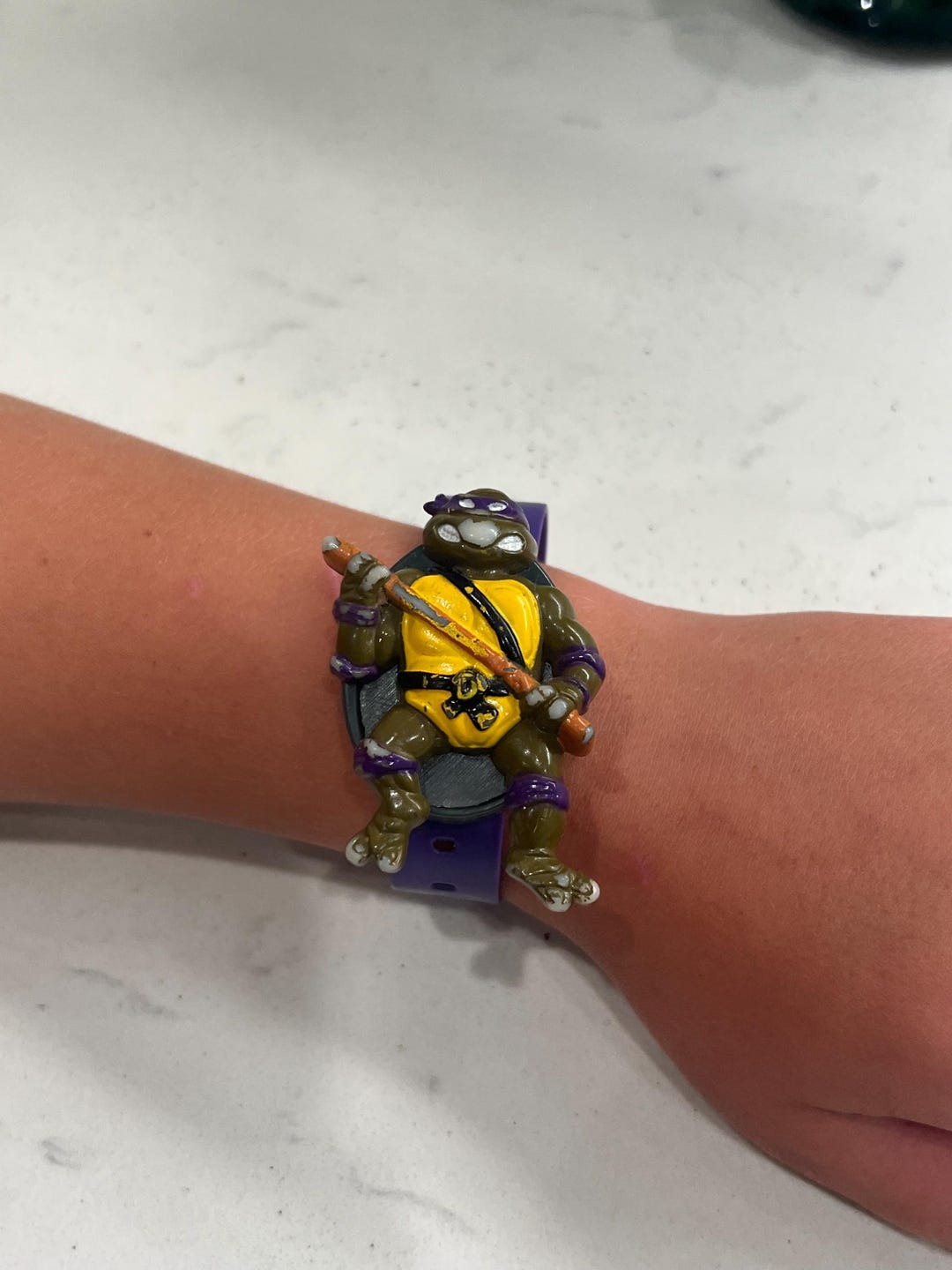 Donatello Talking Vintage Wrist Watch Ninja Turtles TMNT 1994 Hope Ind ...