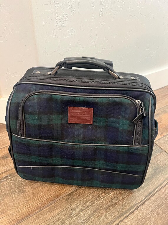 Pendleton Wool 15” Carry On Rolling Luggage Travel Ba… - Gem