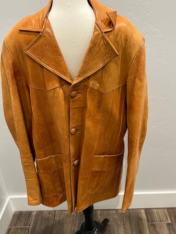 vintage tan soft leather - Gem vintage tan soft leather - Gem