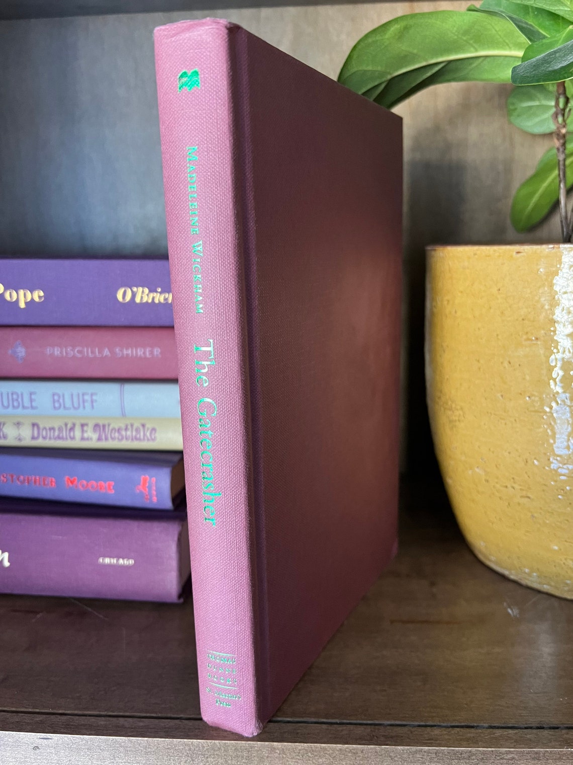 Vintage Book Decor Interior Design Staging Purple Books - Etsy