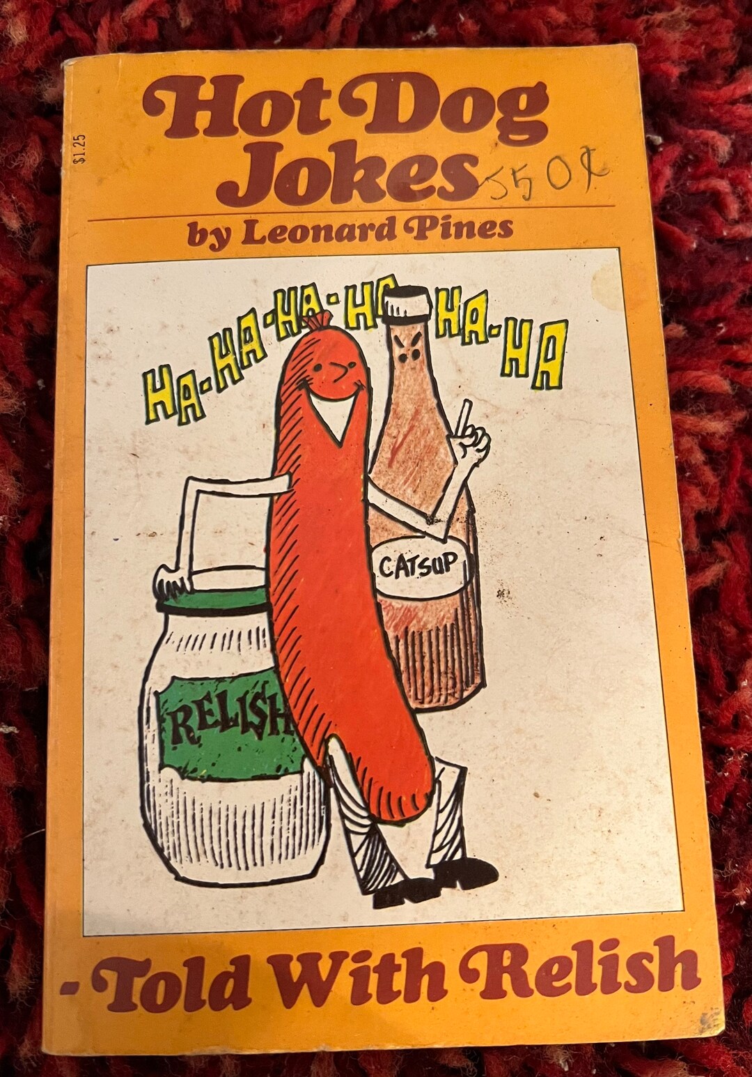 Hot Dog Jokes Told With Relish TOLD by Leonard Pines Book | Vintage ...