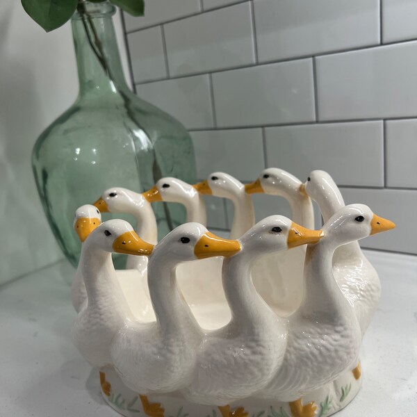 Goose Planter - Etsy