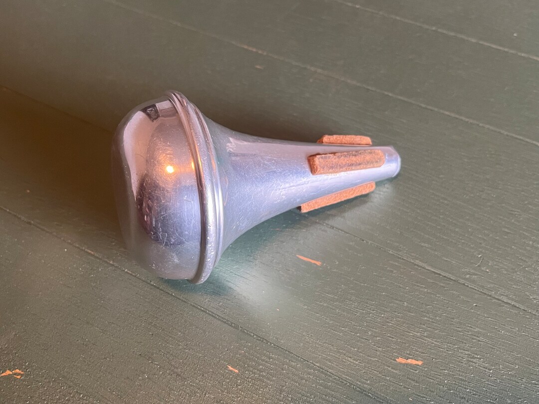 Vintage Aluminum Trumpet Mute - Etsy