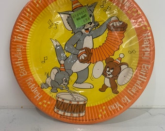 Tom Jerry Plates - Etsy