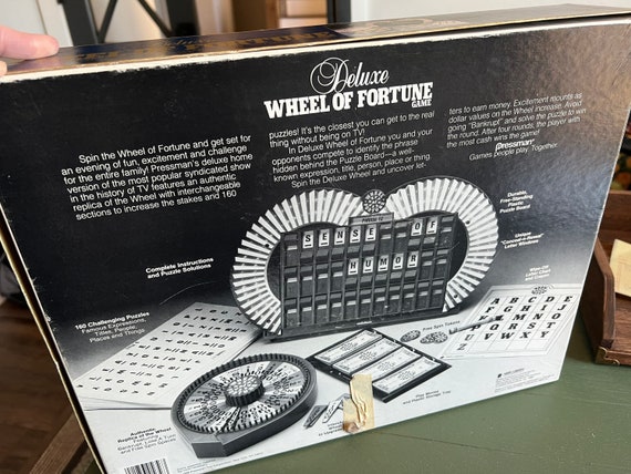 Deluxe Wheel Of Fortune Board Game