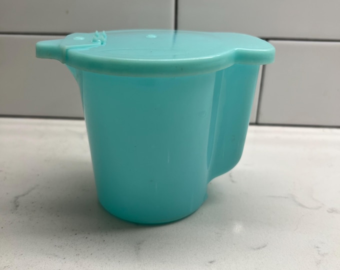 1950s Tupperware Sugar Container Flip Tops Aqua Blue Rare Color 574 - Etsy