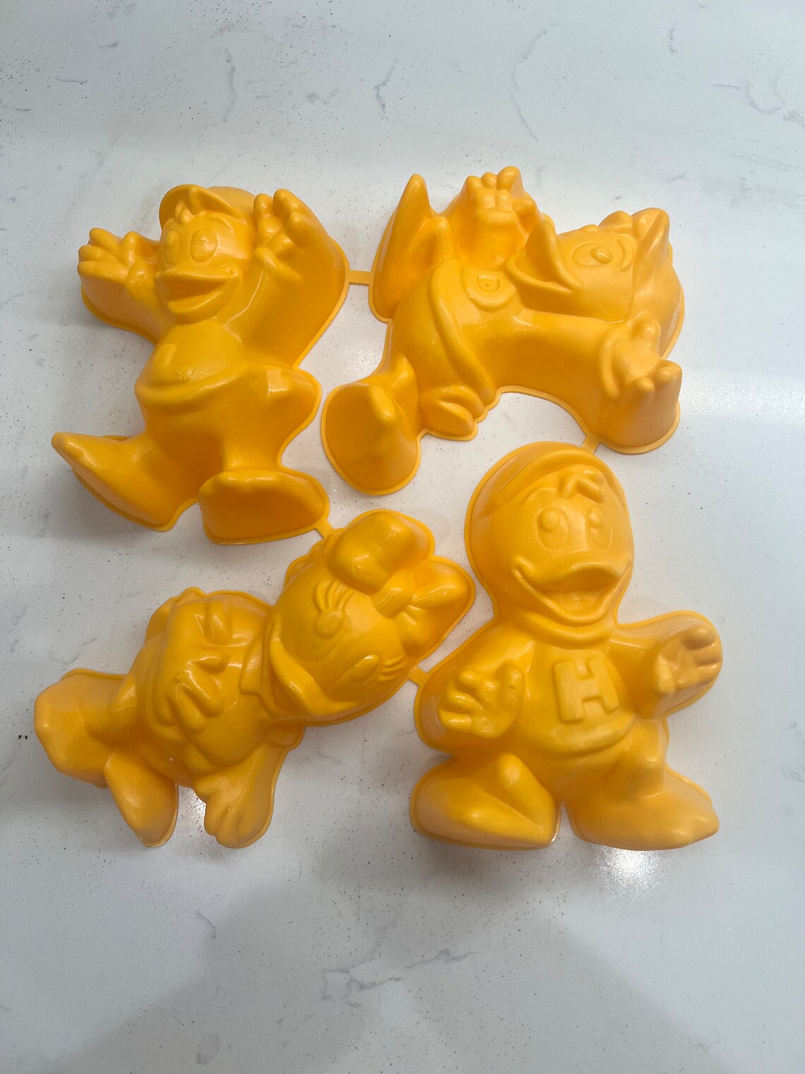 Disney Duck Tales Jell-o Gelatin Molds 4-packs 1989 Vintage ...