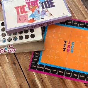 Vintage Bible Tic-tac-toe Board Game - Etsy