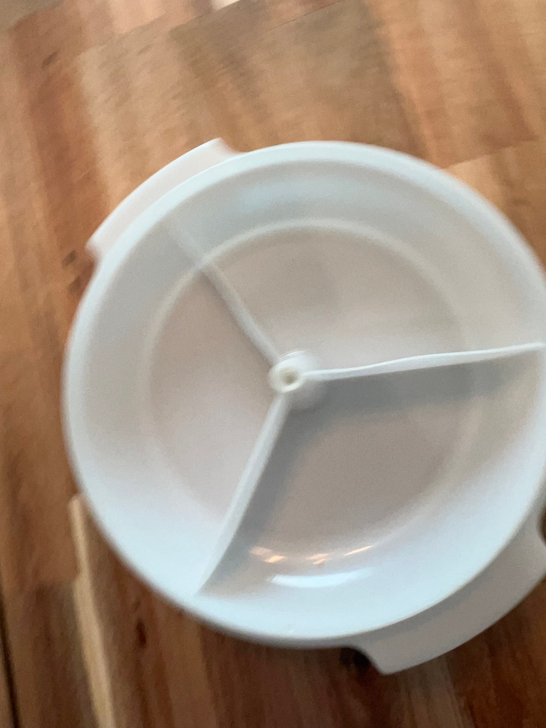 Tupperware 3 Tray 808 Tupperware Divided Bowl in White - Etsy