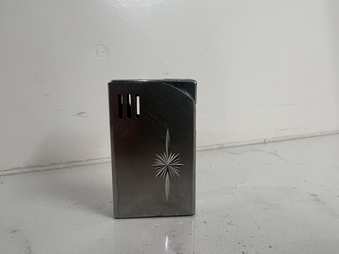 Vintage Silver Zaima C-200 Butane Lighter - Etsy