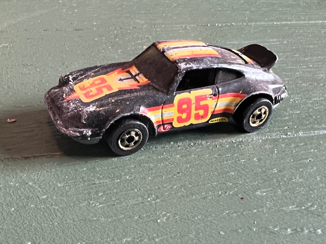 Vintage 1974 Mattel Hot Wheels Black Porsche # 95 Rare Vintage Hot ...