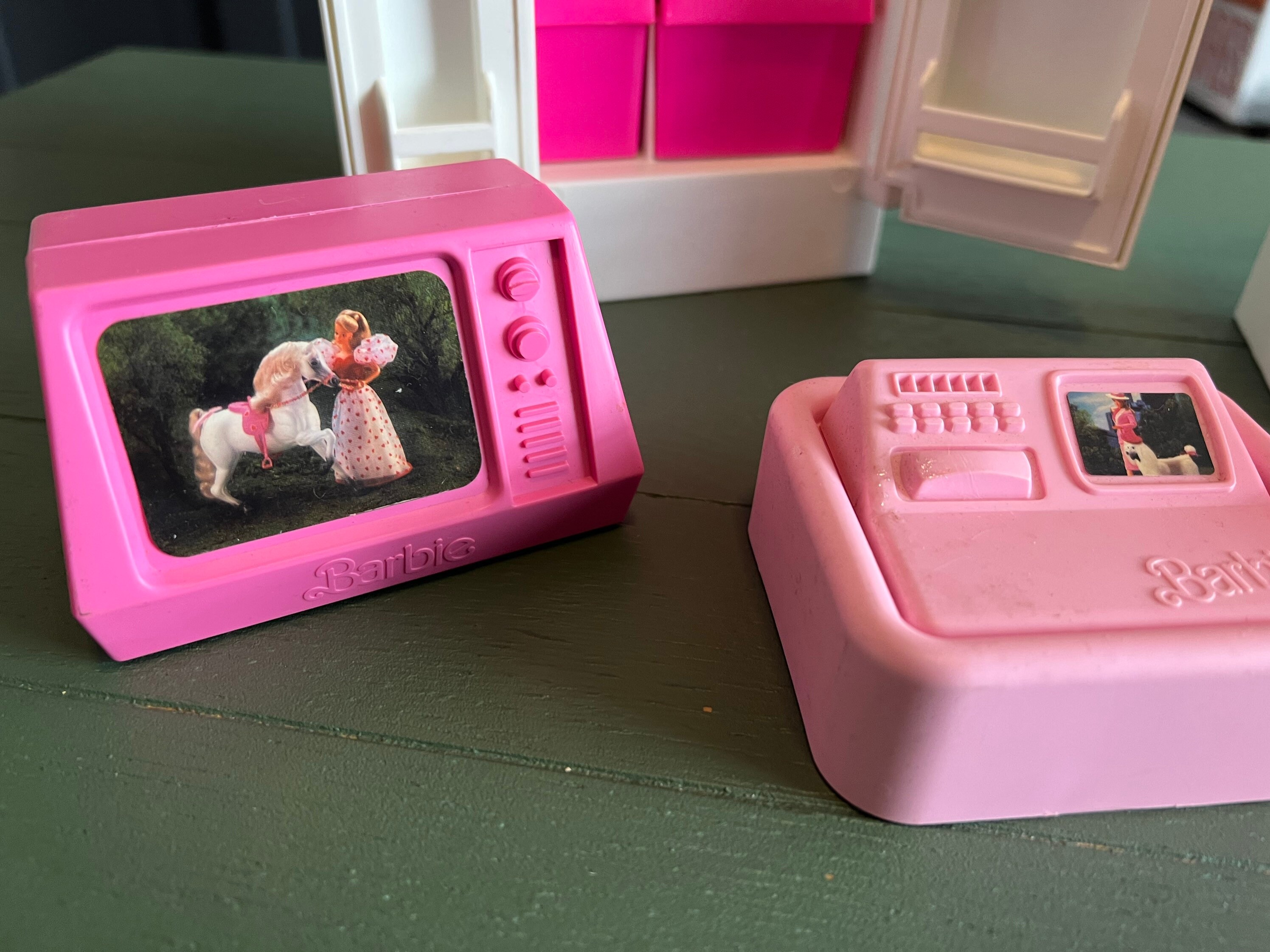 CHOICE Vintage 1980s Deadstock Mattel Barbie Refrigerator With Barbie ...