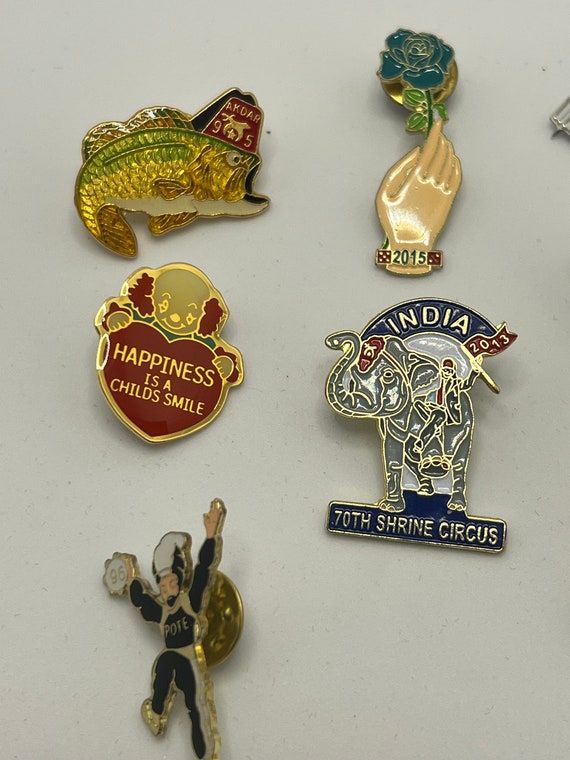 Vintage Assorted Shriner, Masonic Collector Pins Set … - Gem