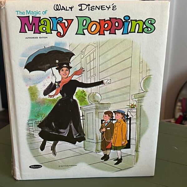 Vintage Mary Poppins Book - Etsy