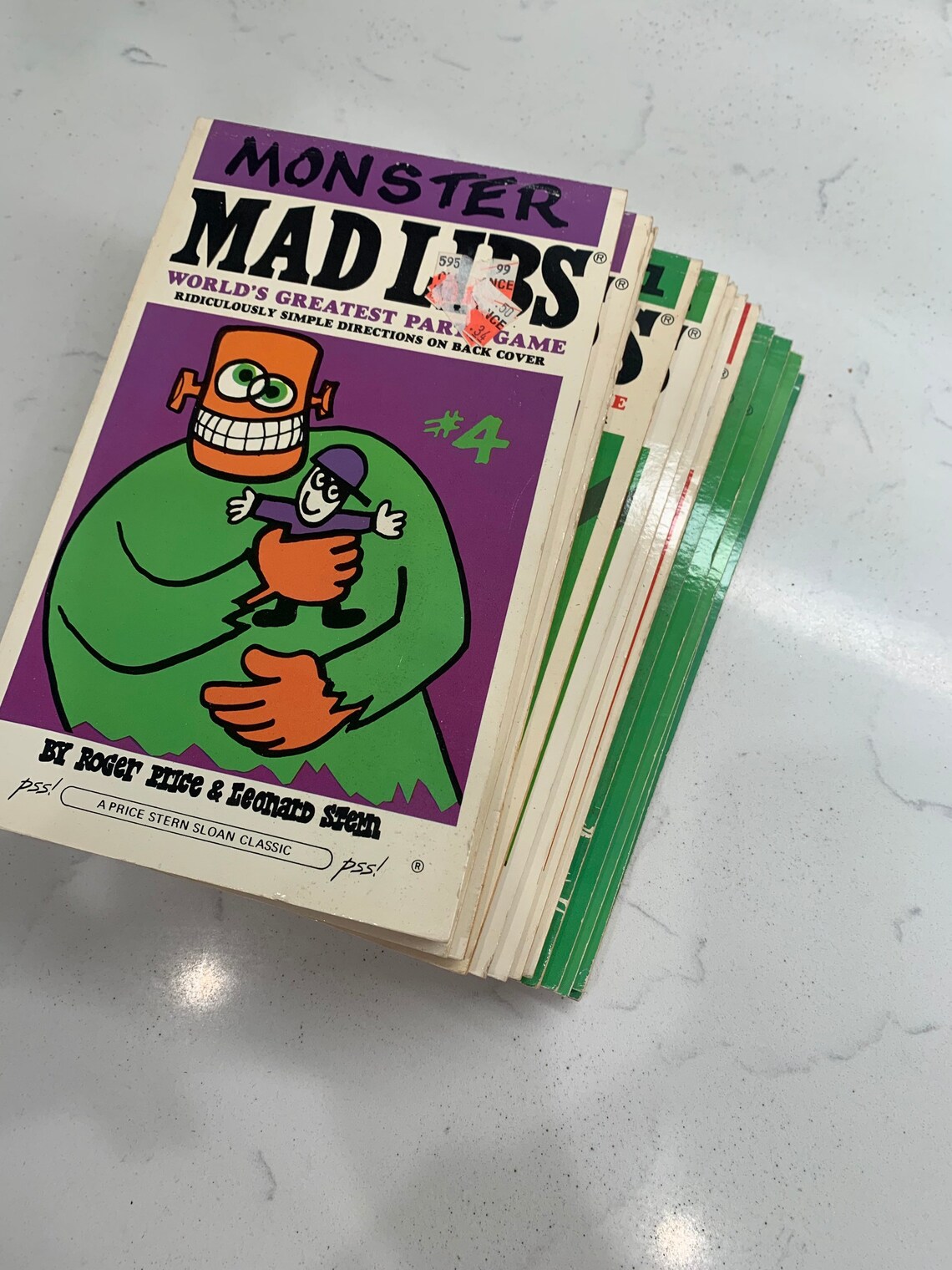 Vintage Deadstock 1980s Blank Mad Libs Monster Mad Libs | Etsy