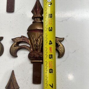 Antique Cast Iron Victorian Finial JUDD PAT.A.P.F. 6.5x4.5” - Etsy