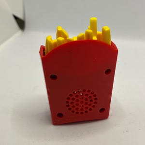 Mcdonalds French Fry Flip Cell Phone Vintage 1999/1998 Happy Meal Toy ...