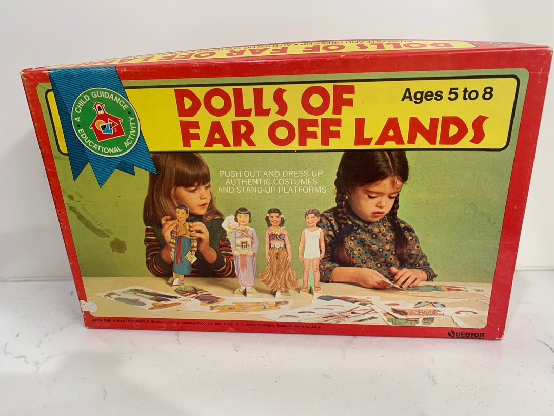 Vintage 1969 Dolls of Far off Land Dress up Doll | Heritage | Ethnicity ...