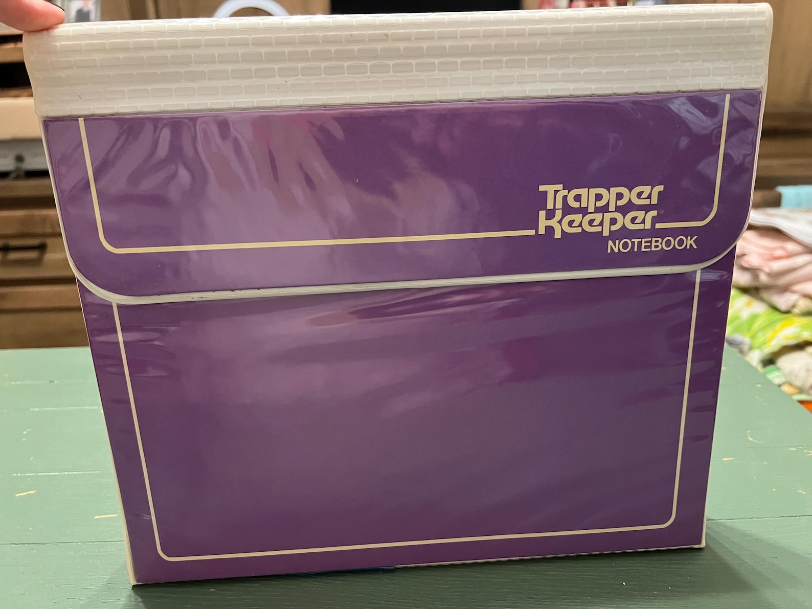 Vintage 1990’s MEAD Purple Trapper Keeper | Vintage School Supplies ...