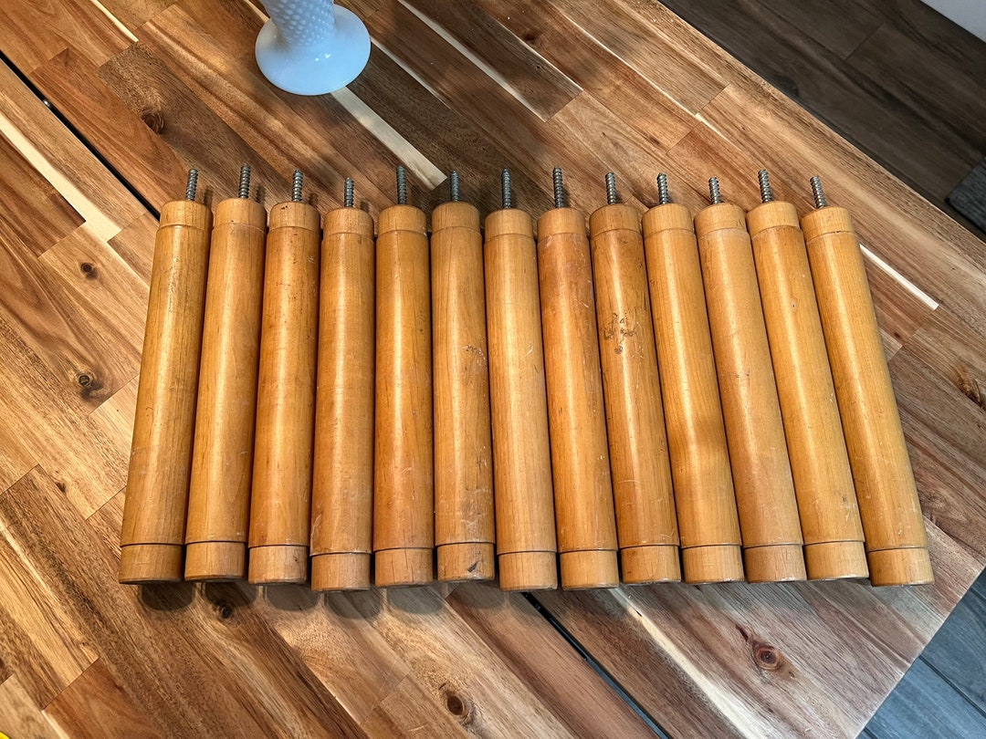 Mid Century Wooden Table Furniture Legs | MCM Flipper Remodel Project ...