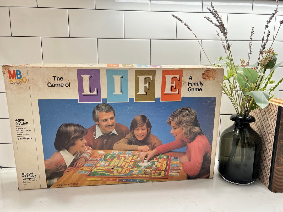 1981 Milton Bradley Life Board Games the Game of Life - Etsy