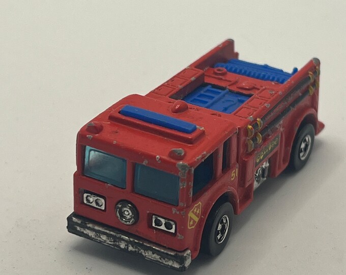 Vintage 1976 Hot Wheels Mattel Fire Truck 1:64 - Etsy