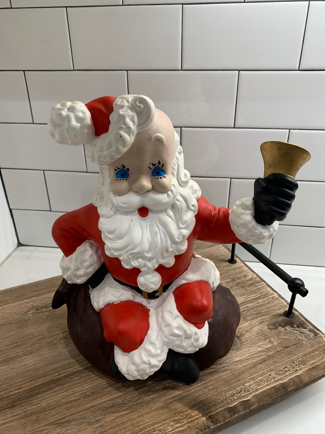 Atlantic Mold Vintage Ceramic 11” Santa Claus - Etsy