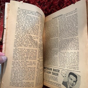 Dime Detective Magazine February Antique Book John D. Mcdonald 1950 Art ...