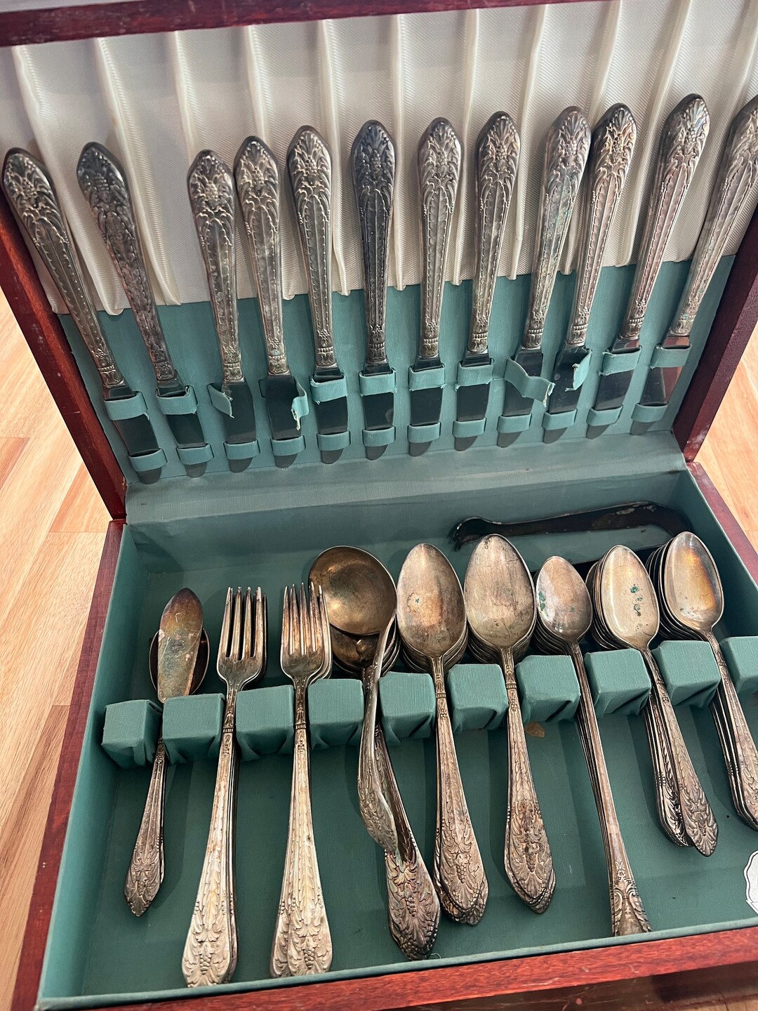 1847 Rogers Bros Marquis 1933, 67 Pieces Silverplate Flatware Set ...