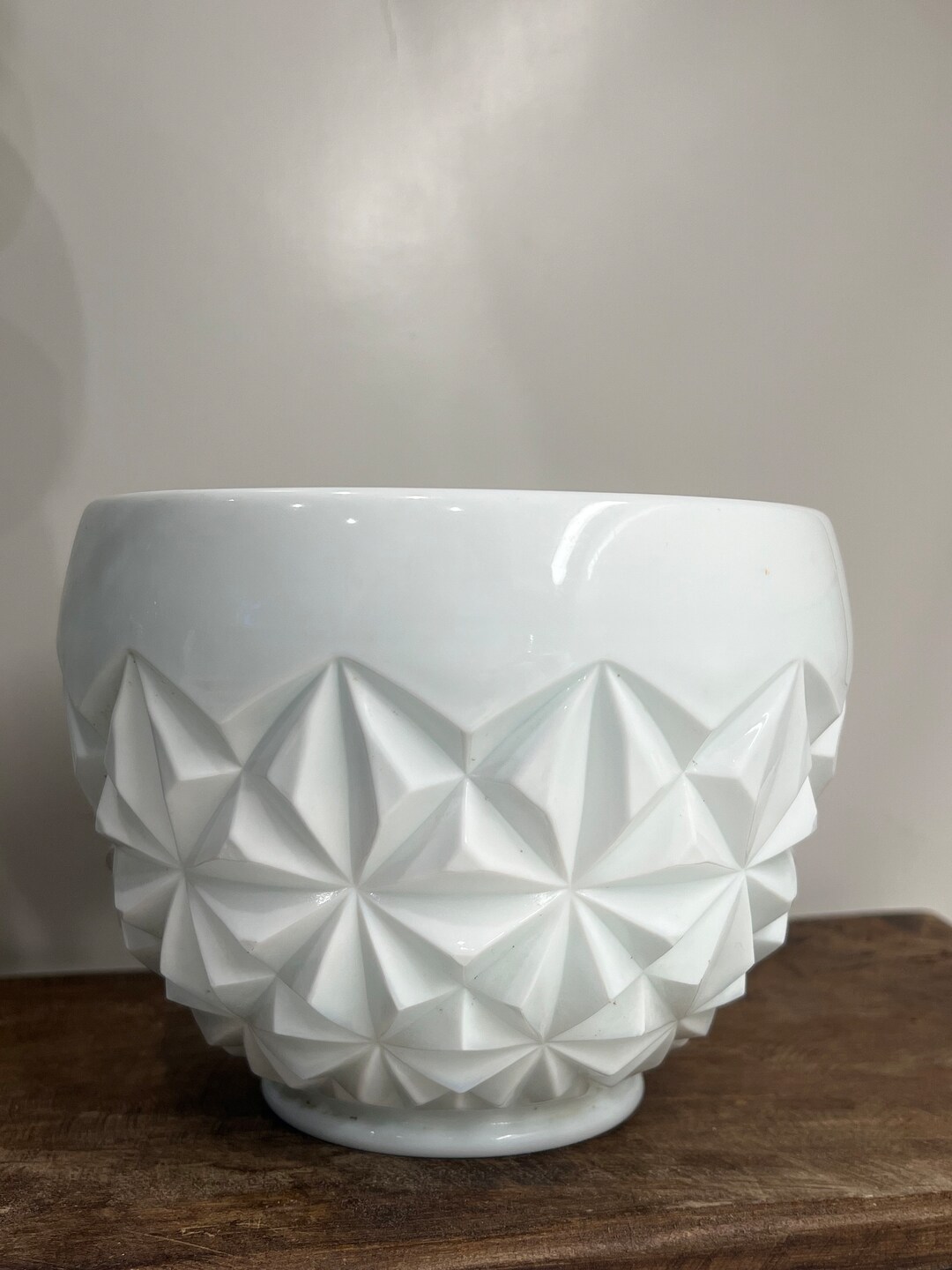 Vintage Williamsburg by Tiffin-franciscan White Milk Glass Bowl ...