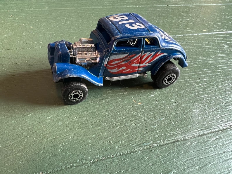 Vintage 1982 Matchbox 33 Willys Street Rod Car Hot Rod - Etsy