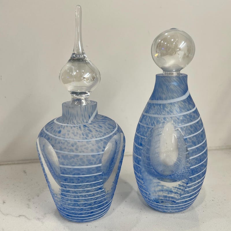 Hand Blown Bottle - Etsy