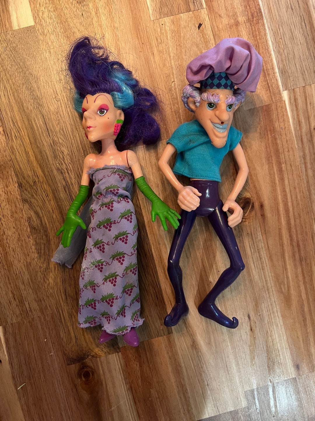 Vintage 1982 Strawberry Shortcake Purple Pie Man & Sour Grapes Toys - Etsy