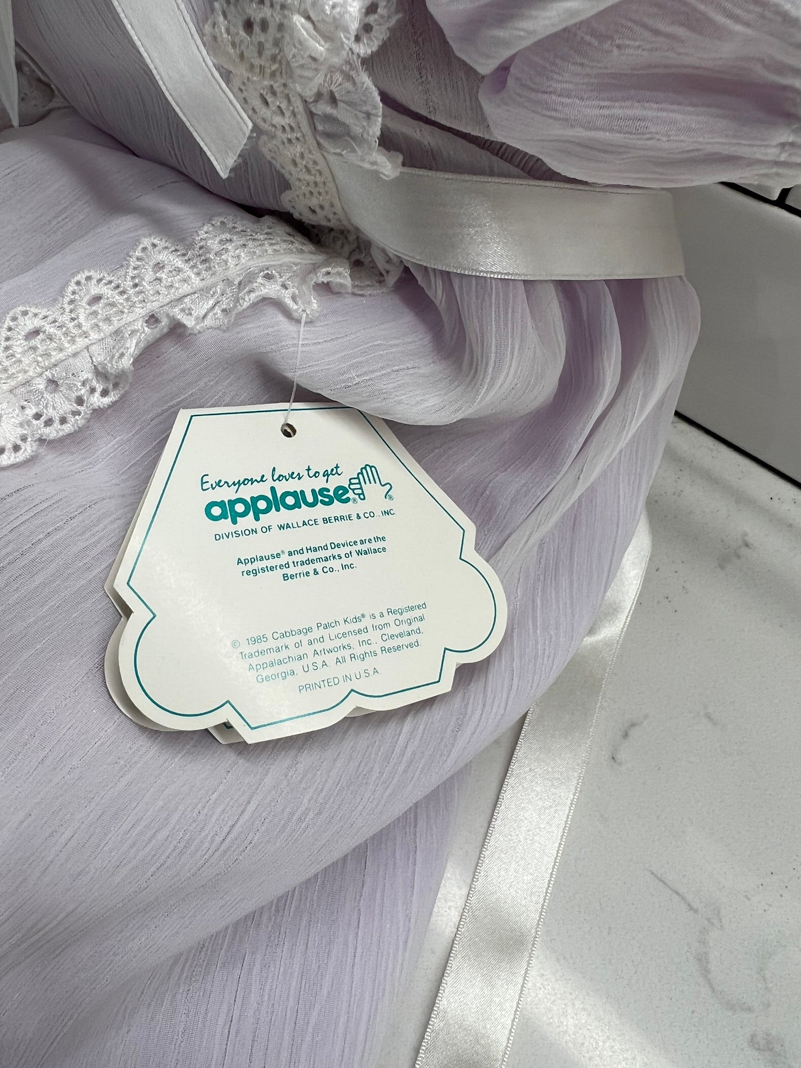 1985 Cabbage Patch Applause Porcelain Doll Jennifer Alice - Etsy