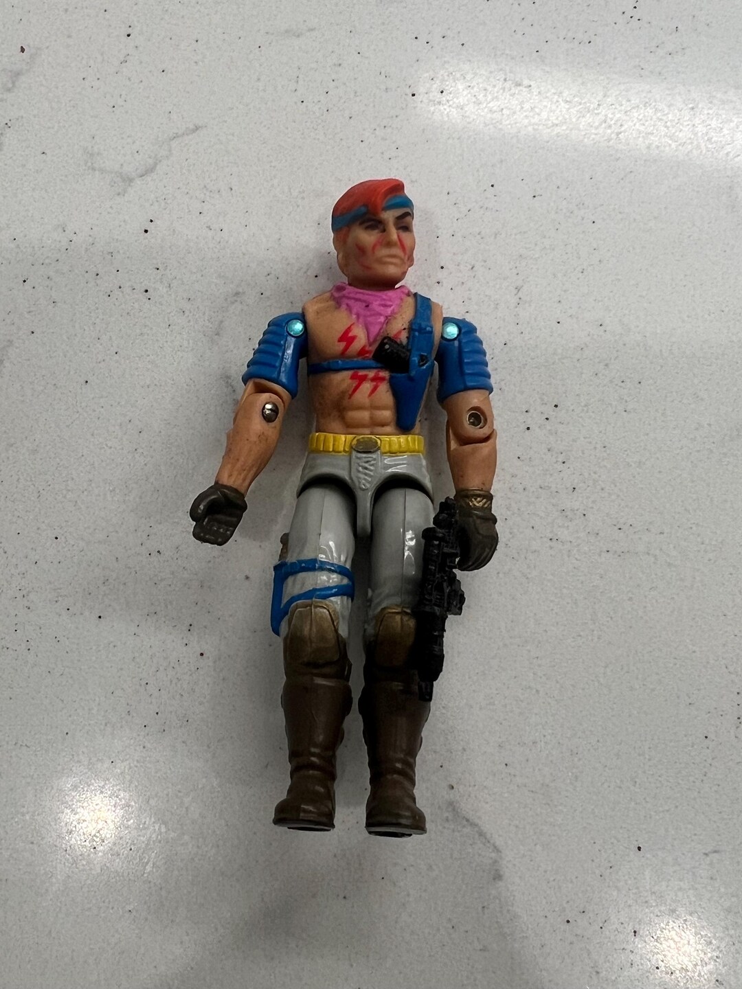 Vintage 1986 Hasbro G.I. Joe ARAH Dreadnok Zander 3.75in Action Figure ...