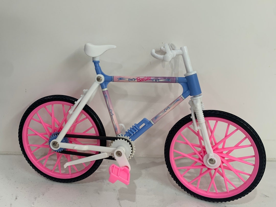 1995 Barbie Bike Ridin’ Mattel Bicycle - Etsy