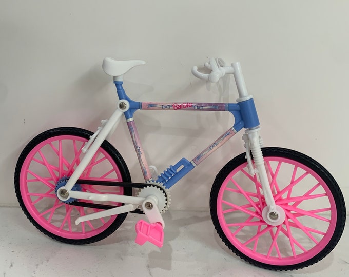 1995 Barbie Bike Ridin’ Mattel Bicycle - Etsy