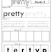 220 Dolch Sight Word Worksheets | Printable PDF | Pre-k to 3rd Grade ...