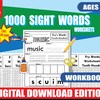 1000 Sight Words Must Know Printable Flashcards BEST SELLER - Etsy