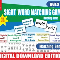 Sight Word Sentences Worksheets: Learn to Read, Kindergarten-1st Grade ...
